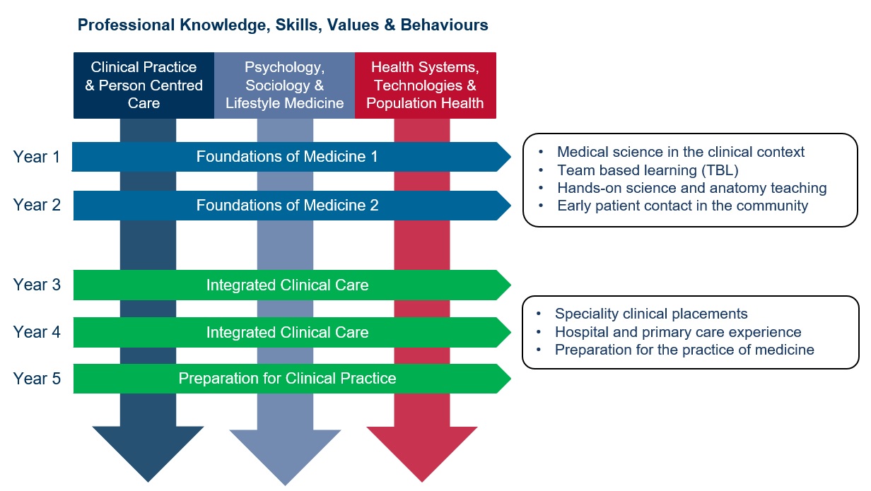 MBBS Course Structure | Brunel University London