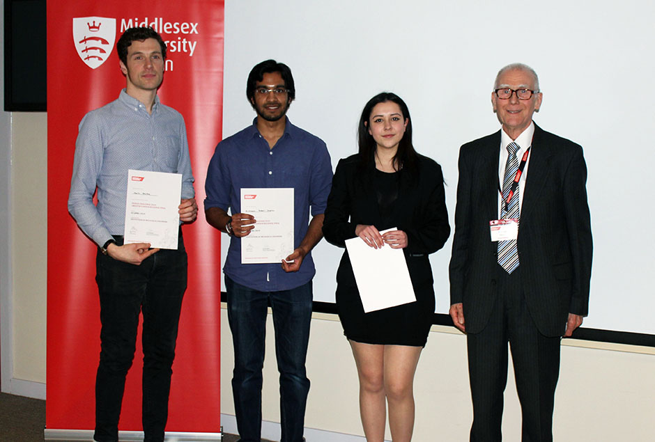 Year 2 students retain the IMechE Year 2 GLR Design Challenge trophy ...