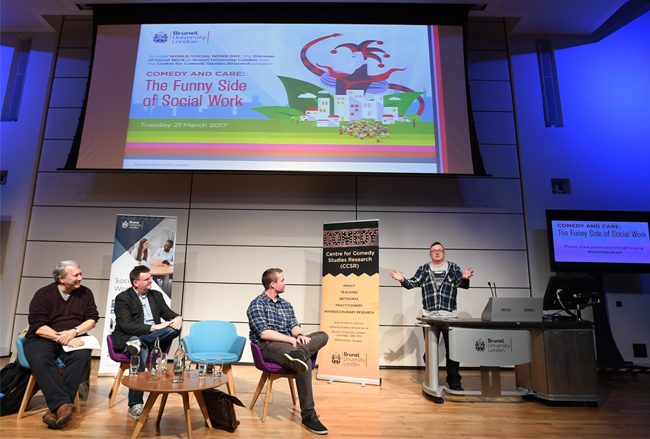Comedy and Care: The Funny Side of Social Work | Brunel University London