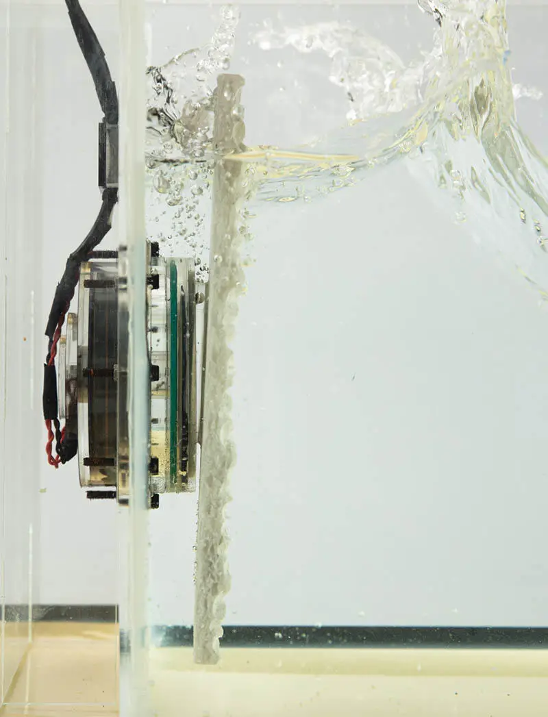 Piezoelectric Ocean Wave Energy